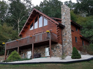 Log Cabin Painting Services | Central PA | Specialty Coatings Painting
